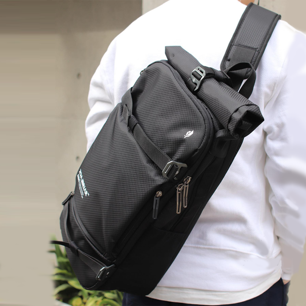 [ZAPPY PACK] 12L Roll Top Sling Bag